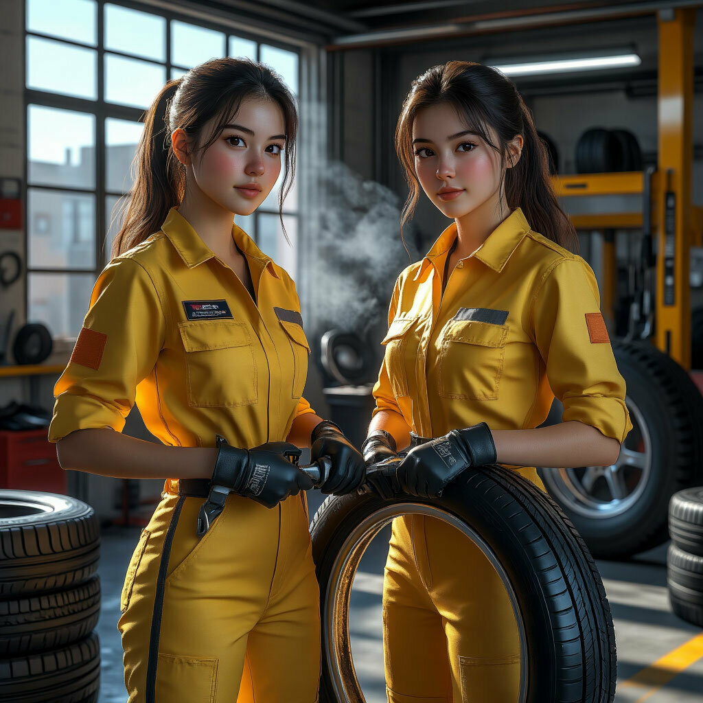 Oto lastik tamiri Шиномонтаж, Moskova, foto