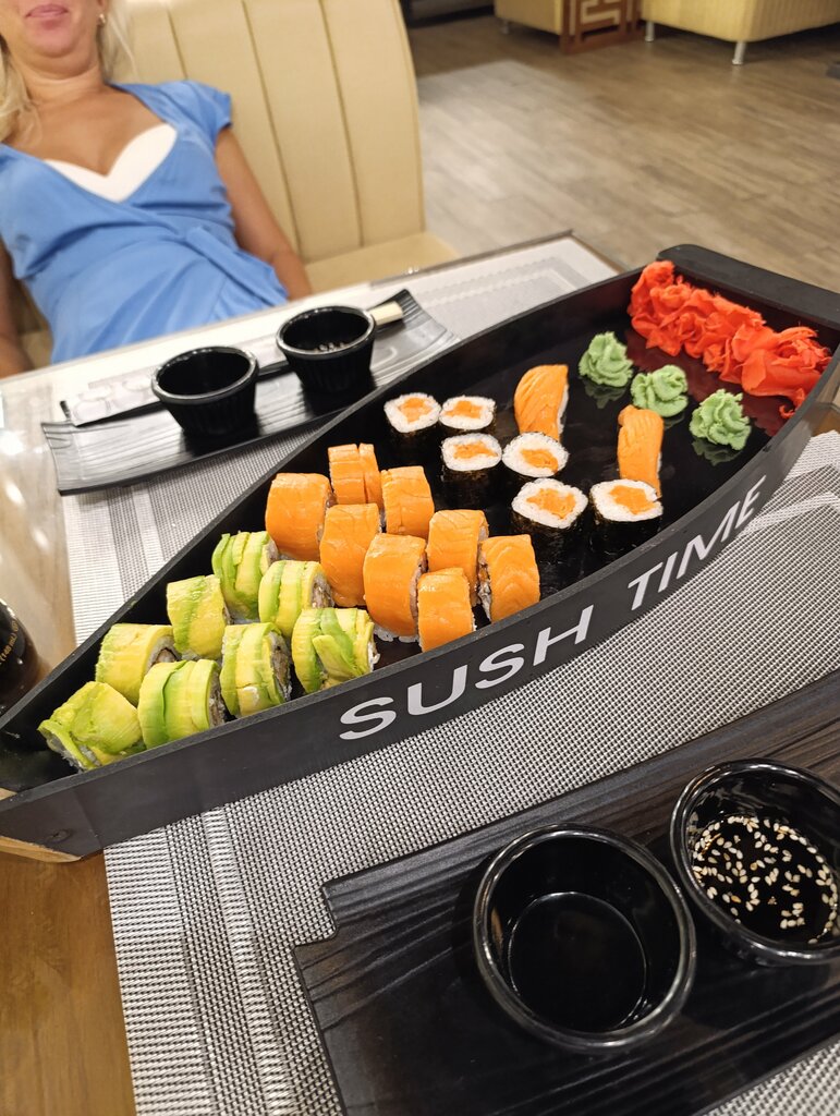 Suşi restoranı Sushi Time, Hurgada, foto