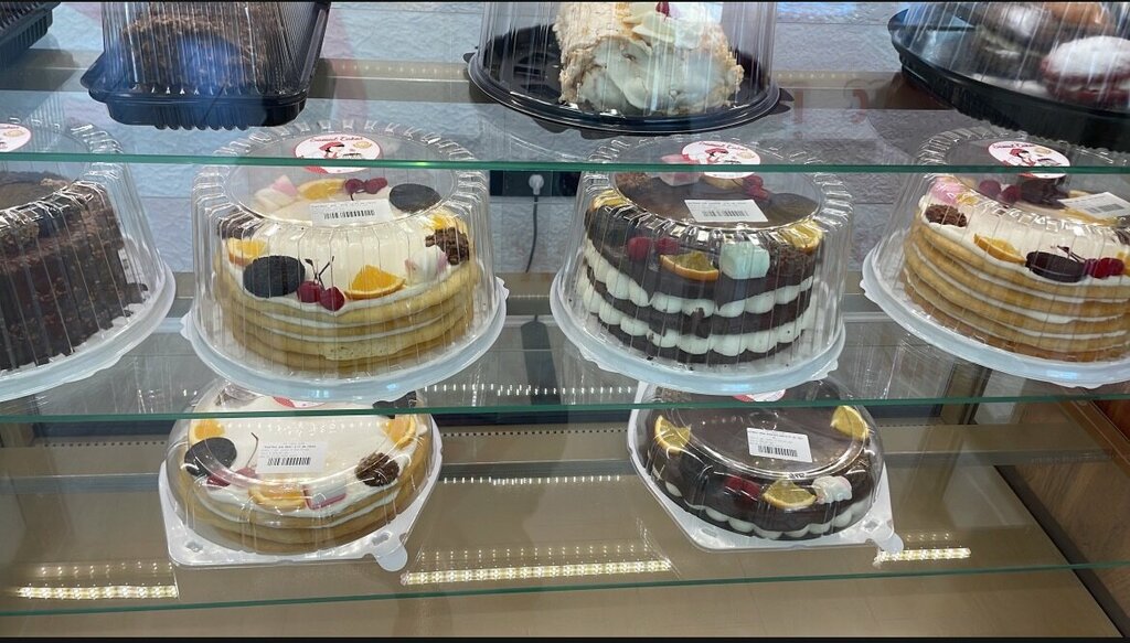 Pasta, şekerleme ve tatlı Samal Cakes, Batı Kazakistan eyaleti, foto