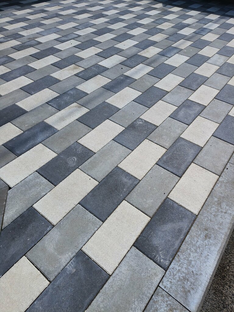 Kaldırım taşları Blagostroy, Samarskaya oblastı, foto