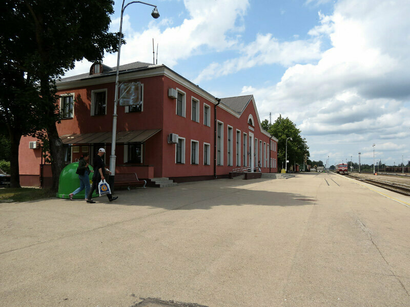 Tren istasyonu Krustpils, Jēkabpils, foto