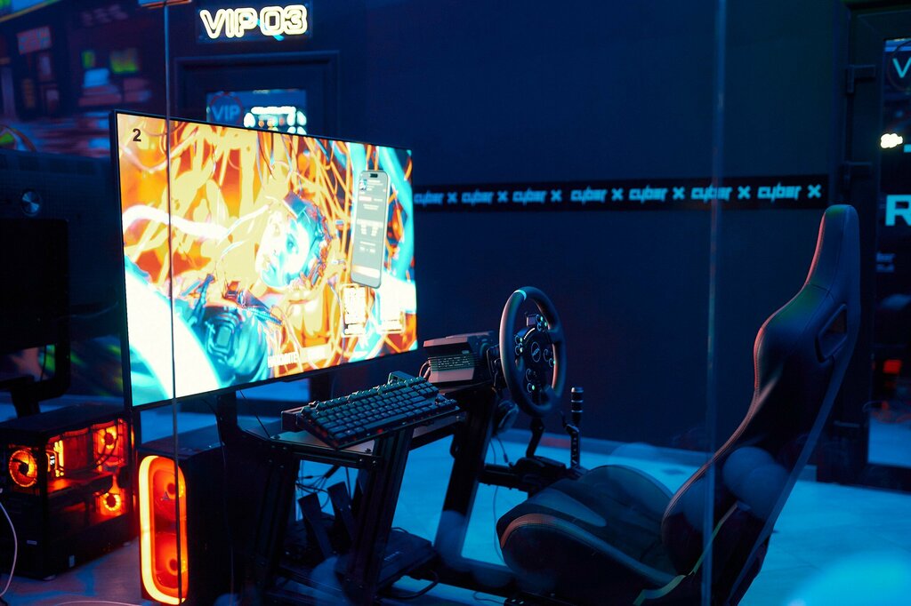 Bilgisayar kulübü CyberX, Omsk, foto