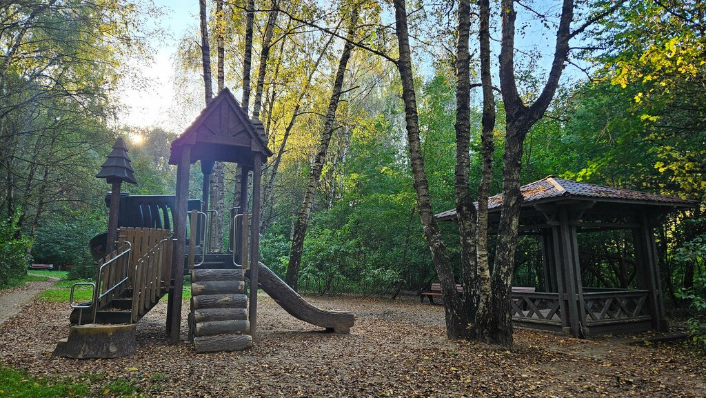 Oyun alanı Children's playground, Moskova, foto