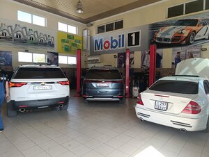 Mobil oil Center (ulitsa Imanaliyeva No:28, Aqsýkent aýyly), otomobil servisi  Türkistan eyaletinden