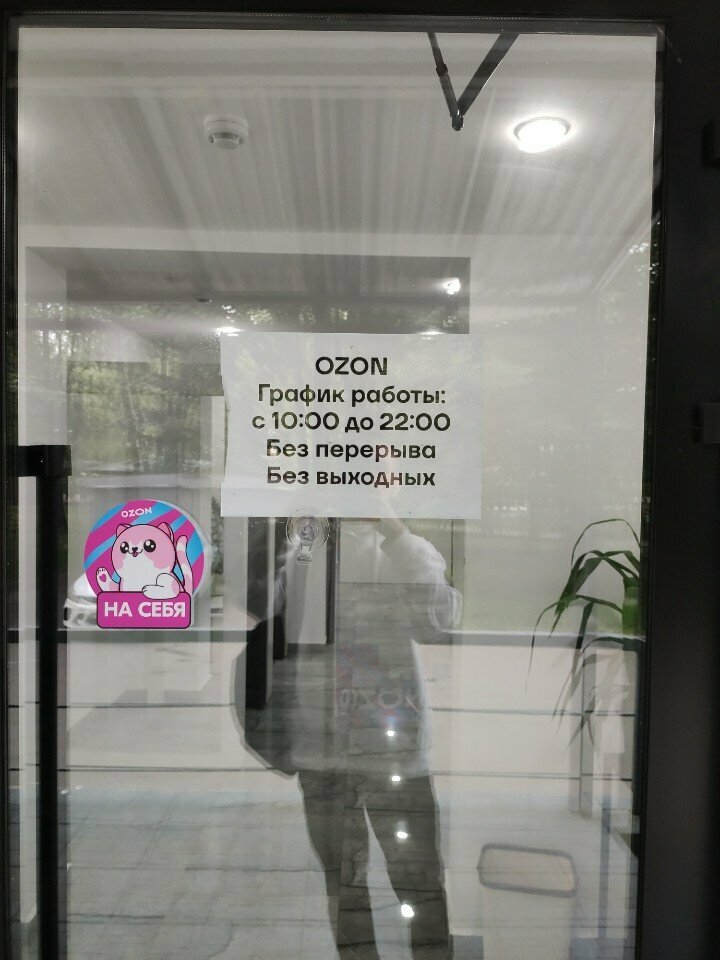 Teslimat noktası Ozon, Moskova, foto