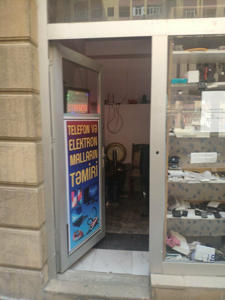 Ses ve video cihazlarının tamiri Telefon və elektron malların təmiri, Bakü, foto