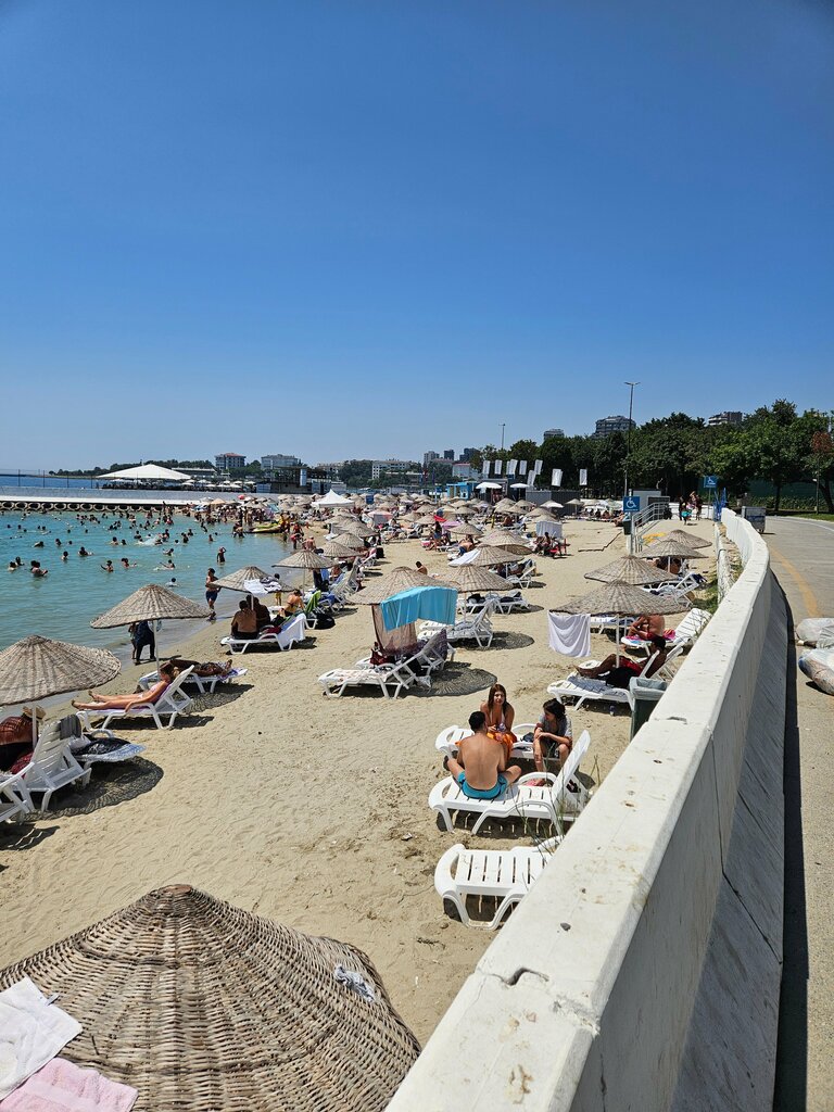 Plaj Caddebostan Plajı 2, İstanbul, foto