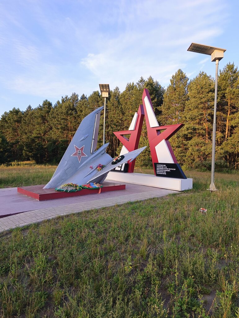 Anıt, heykel В.Б. Попов, Volgogradskaya oblastı, foto