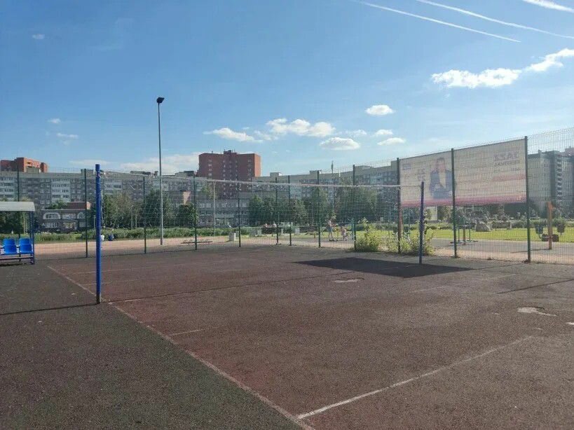 Spor alanı Волейбольная площадка, Saint‑Petersburg, foto