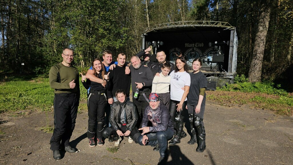 Motosiklet kulübü, motosiklet kulübü Fortune Hunters MC, Kingisepp, foto