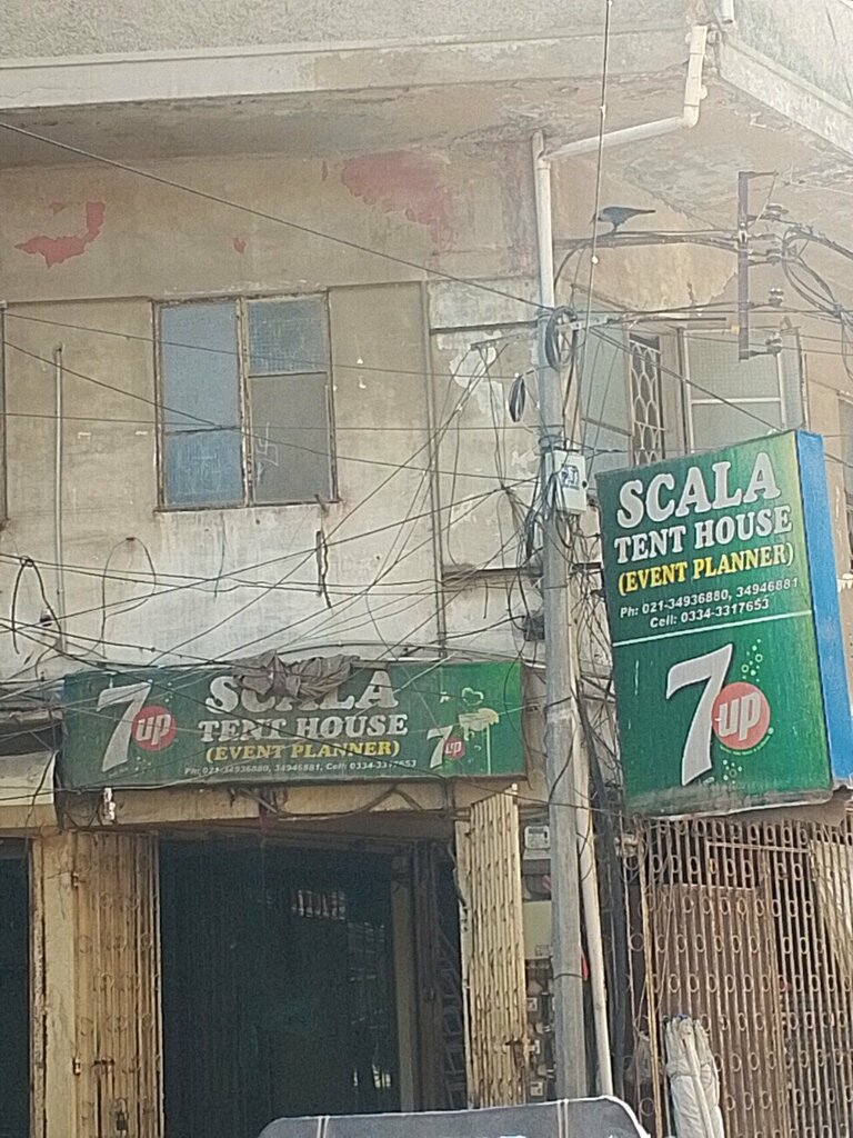 Giyim mağazası Scala Tent House, Karaçi, foto