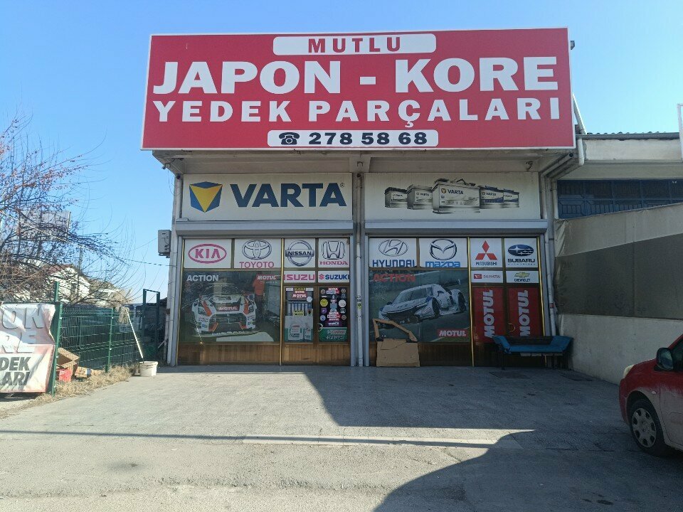 Otomobil yedek parçaları Mutlu Ticaret Japon Kore Yedek Parça, Ankara, foto