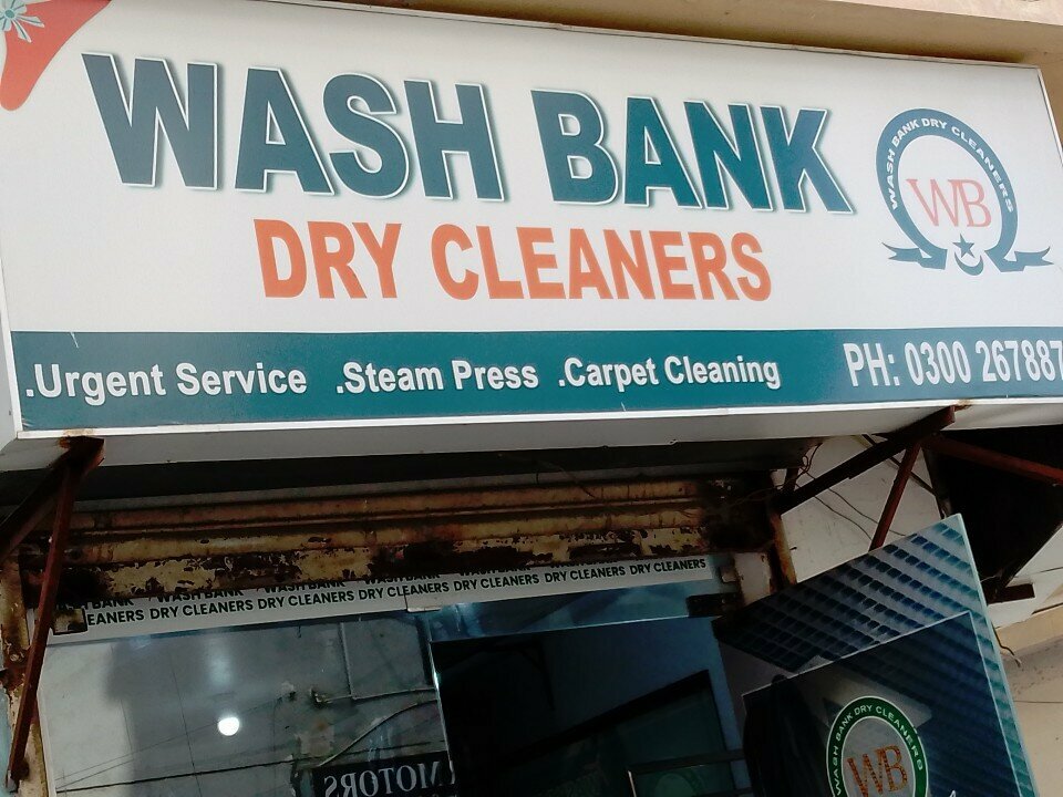 Kuru temizlemeciler Wash Bank Dry Cleaners, Karaçi, foto