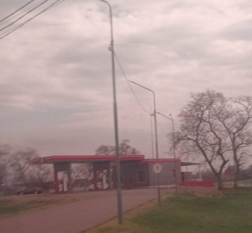 Benzin istasyonu Gas station, Adıge Cumhuriyeti, foto