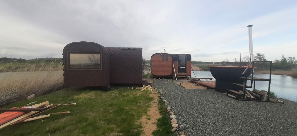 Hamam ve sauna inşaatı Sila Lesa, Omsk, foto