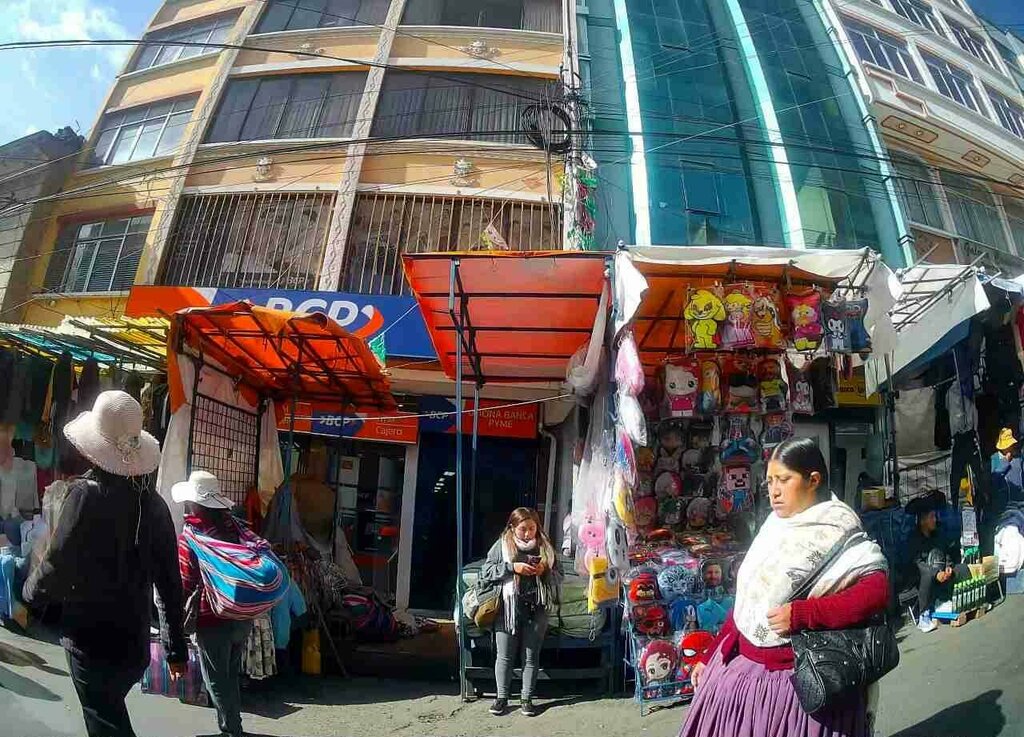 ATM'ler Bcp, La Paz, foto