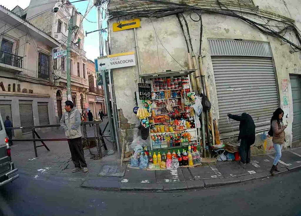 Pasta, şekerleme ve tatlı Confectionery Store, La Paz, foto