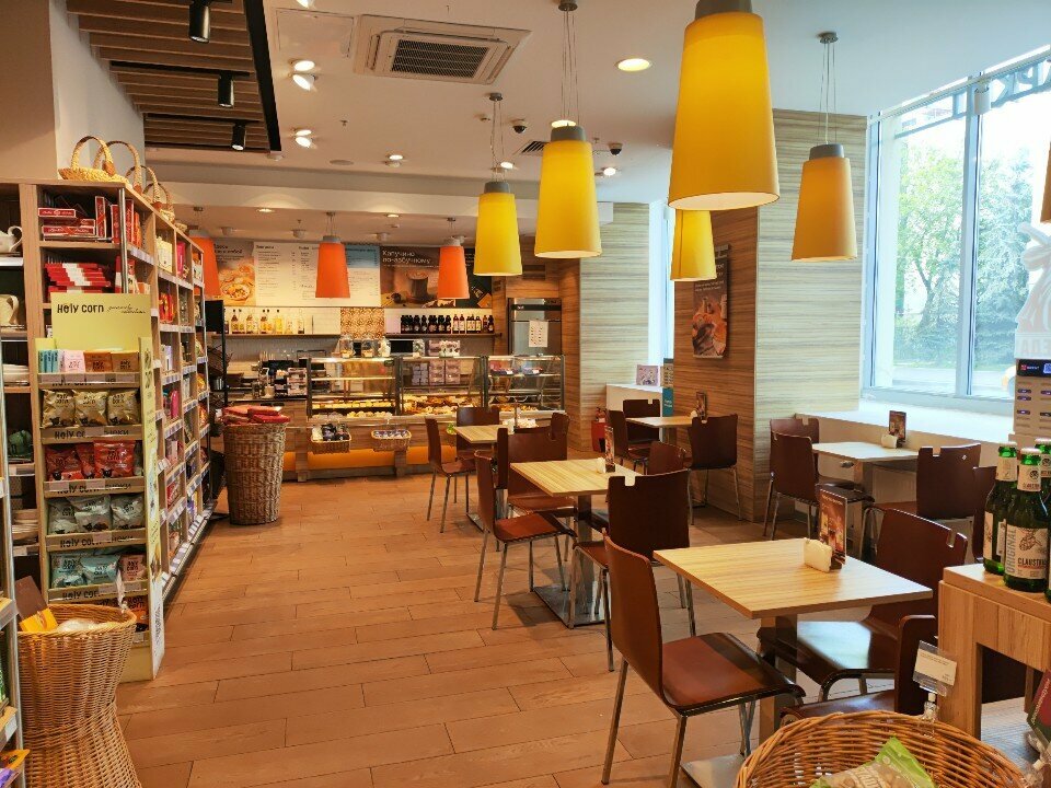 Kafe Азбука вкуса, Moskova, foto