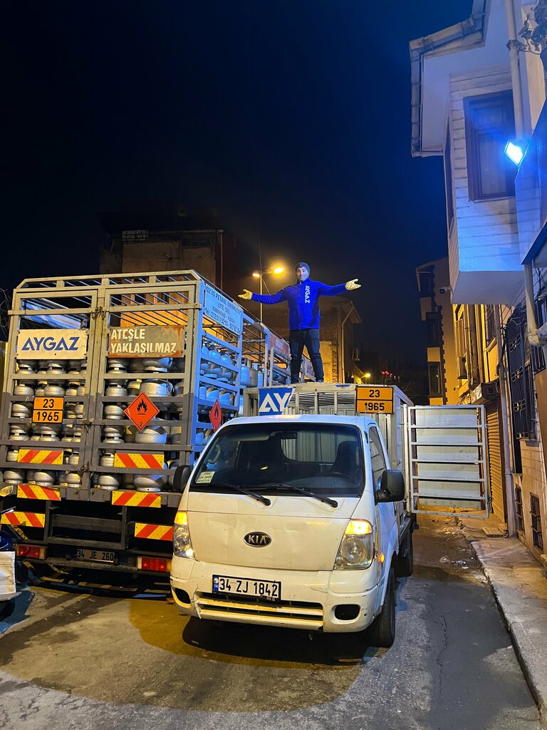 Tüp bayileri Aygaz bayi, İstanbul, foto