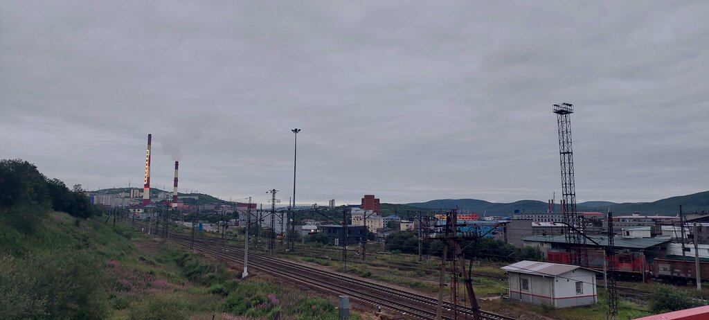 Seyir terası Смотровая площадка, Murmansk, foto