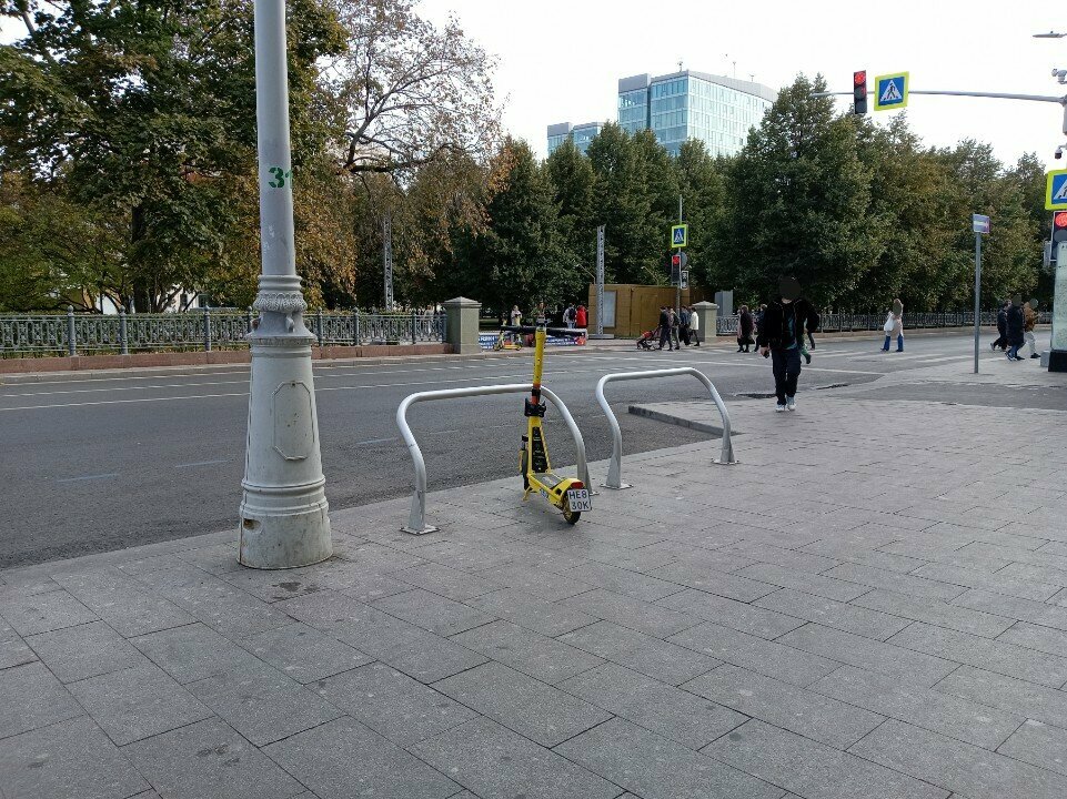 Bisiklet park yerleri Bicycle parking, Moskova, foto