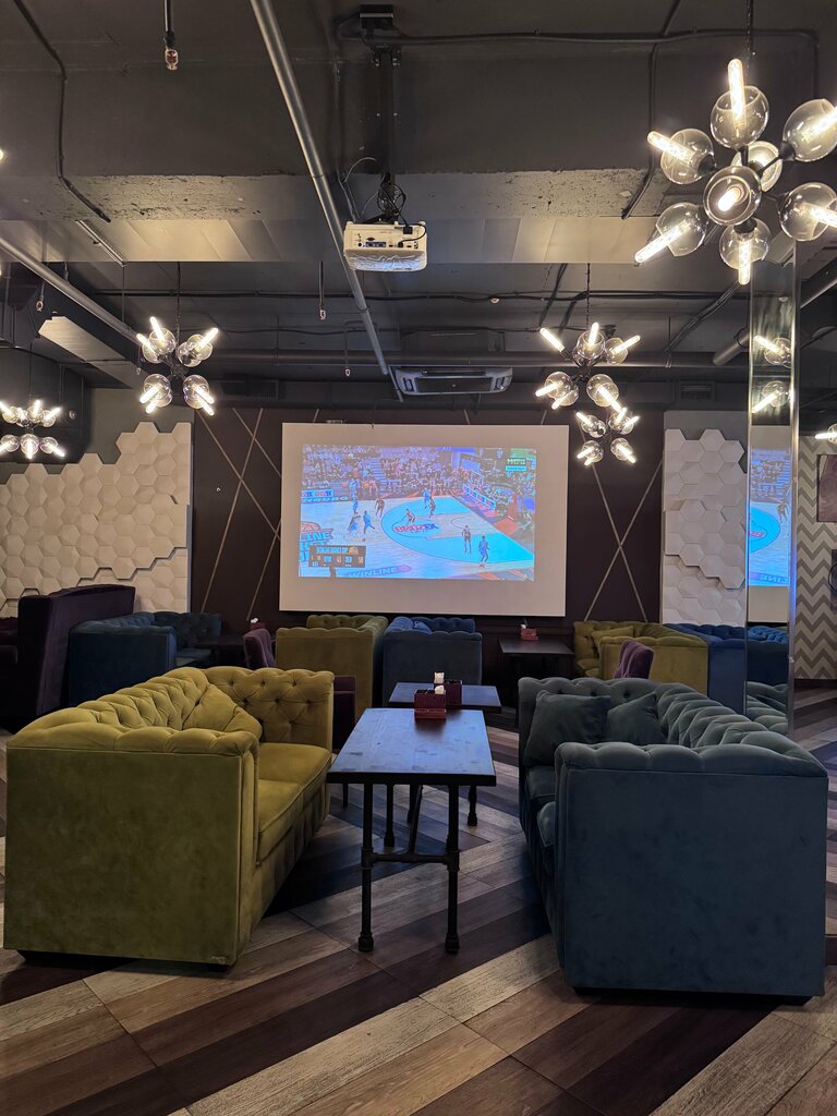 Nargile kafeler Electro Lounge, Moskova, foto