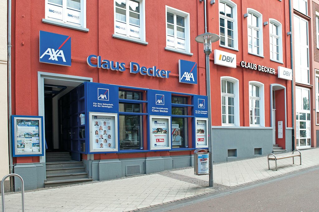 Finansal danışmanlık Axa Versicherungen Euskirchen Claus Decker, Kuzey Ren‑Vestfalya, foto