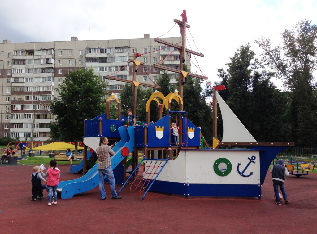 Kültür ve eğlence parkları Детский городок Волшебник, Şçolkovo, foto