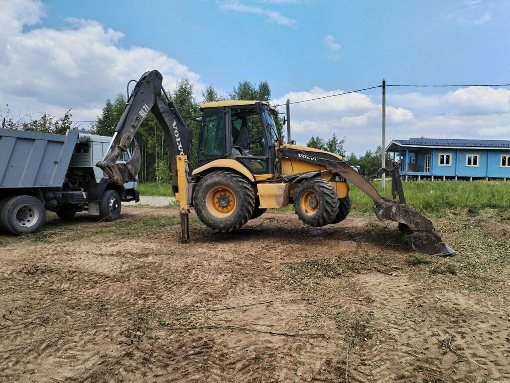 Yol yapımı ve bakımı Строительство въездов, заездов на участок, Tulskaya oblastı, foto