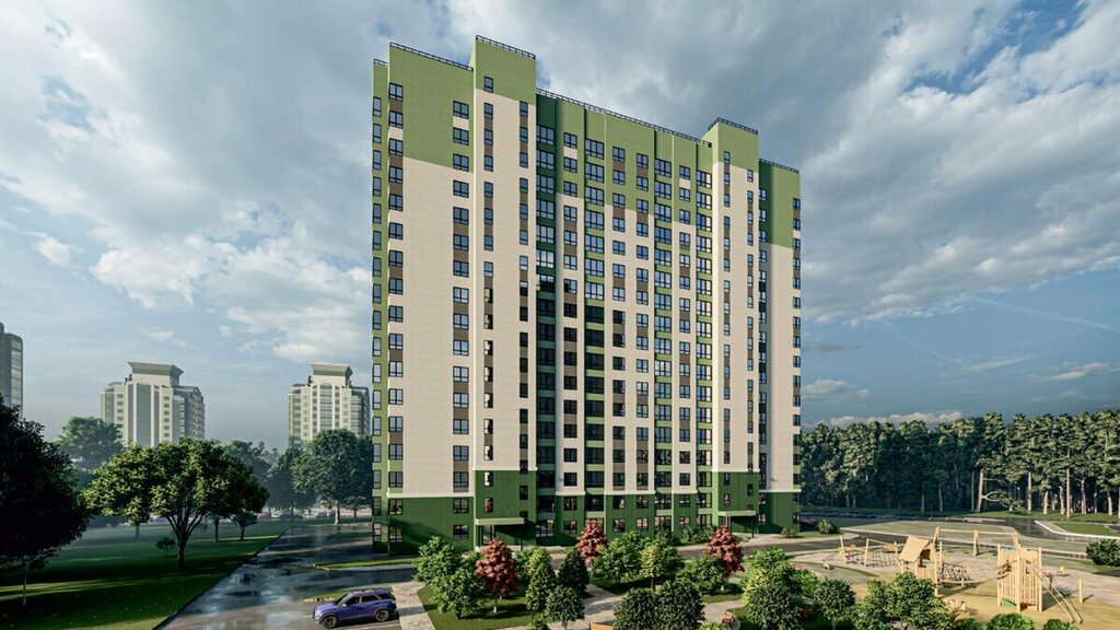 Konut blokları Серебряный бор-4, Barnaul, foto