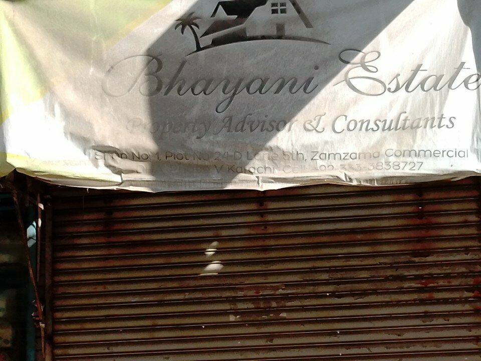 Emlak ofisi Bhayani estate, Karaçi, foto