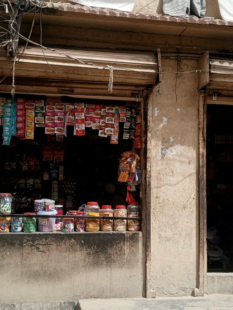 Büyük mağazalar Bismillah general store, Karaçi, foto