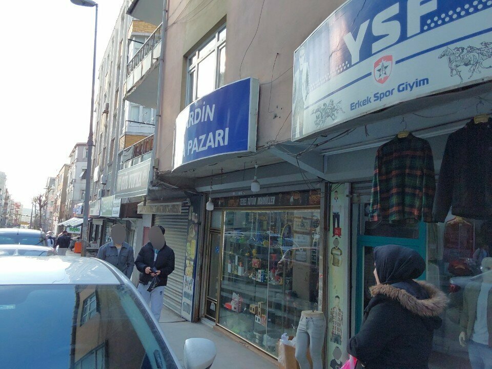 Tütün, sigara mağazaları Mardin Gıda Pazarı, İstanbul, foto