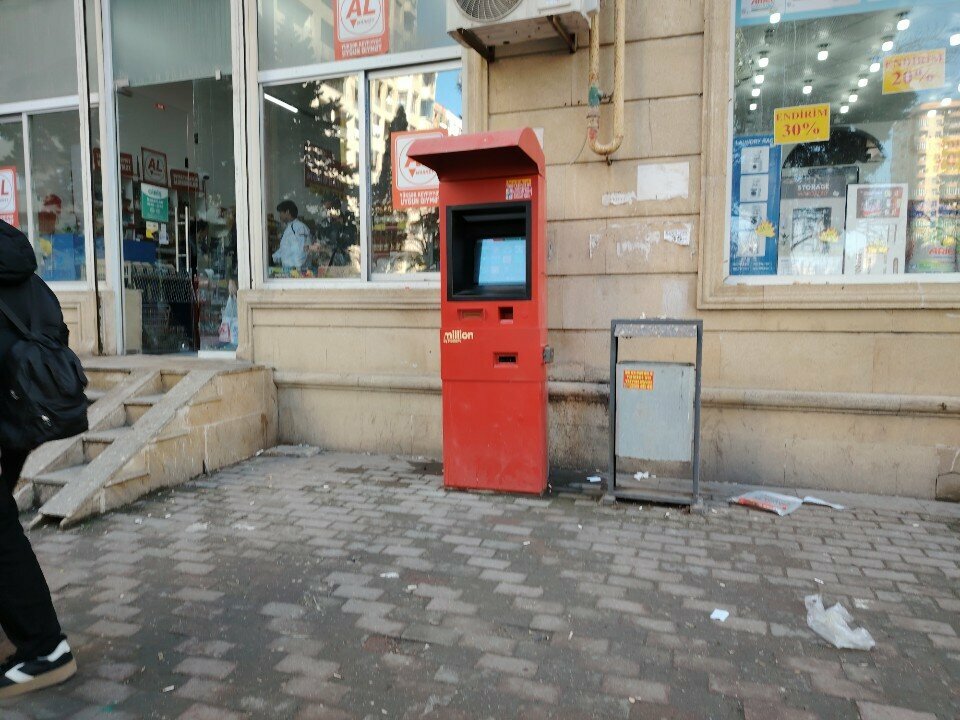Ödeme terminali Million, Bakü, foto