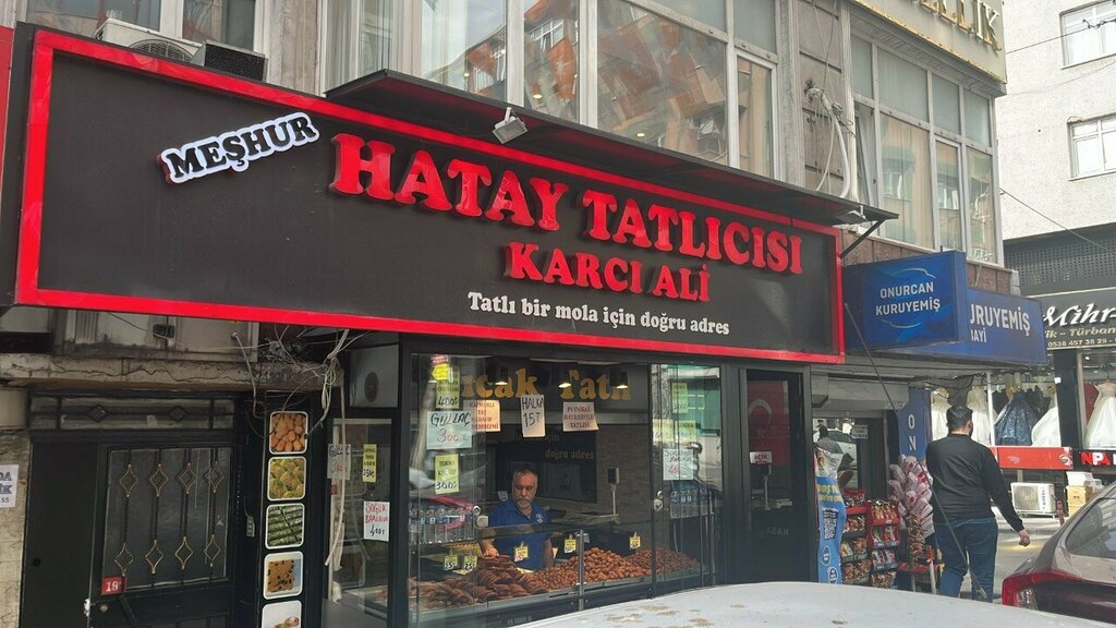 Pasta, şekerleme ve tatlı Hatay Tatlıcısı Karcı Ali, İstanbul, foto