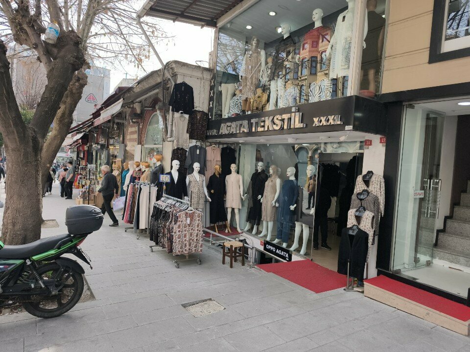 Giyim mağazası Agata Tekstil, İstanbul, foto