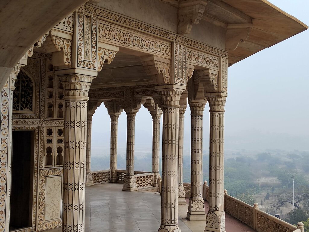 Turistik yerler Павильон Рошнара Ара, Agra, foto