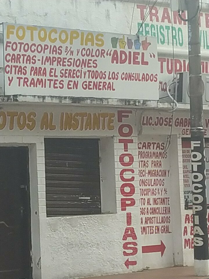 Fotokopi dükkanları Adiel, Santa‑Krus, foto