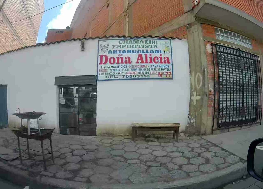 Falcılar ve medyumlar Doña Alicia, La Paz, foto