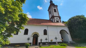 Srpska pravoslavna Crkva Svetog Save (Svetosavska ulica No:3, naselje Čerević, falu Cserög), ortodoks kiliseleri  Güney Backa İlçesi'nden