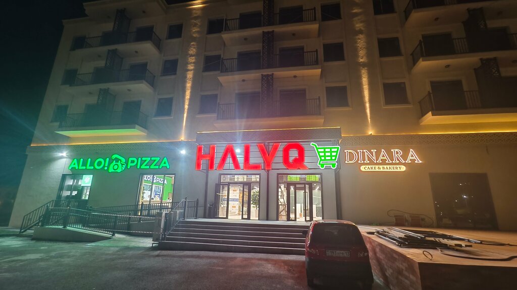 Süpermarket Halyq, Türkistan, foto