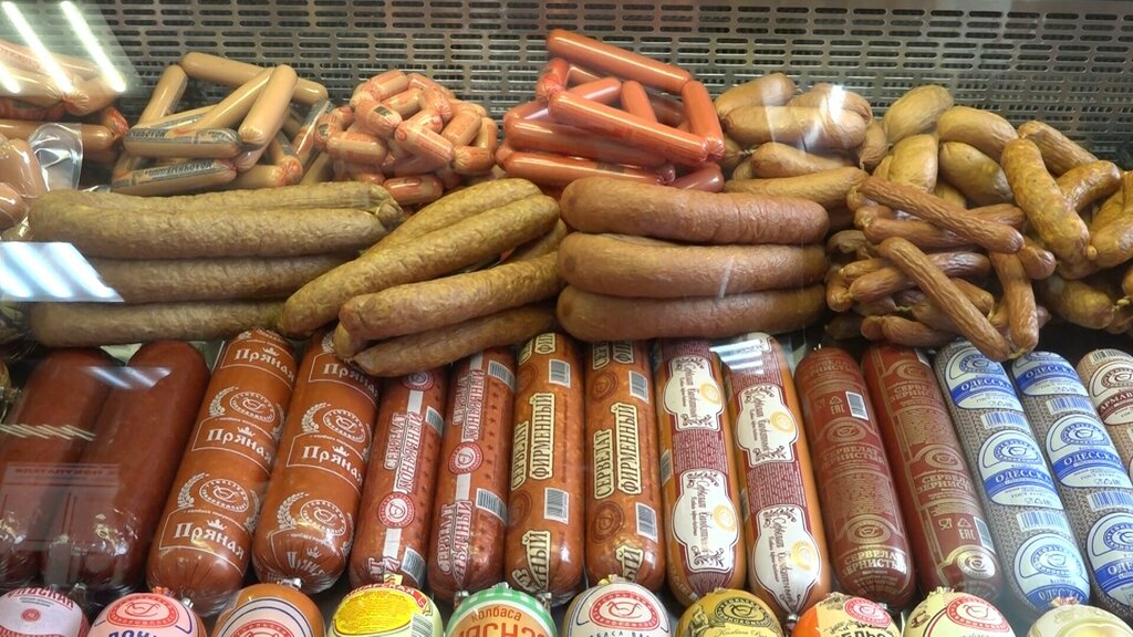 Kasap, şarküteri Усольский свинокомплекс, Çita, foto