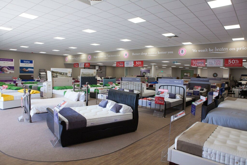 Mobilya mağazaları Dreams Blackburn, Blackburn, foto