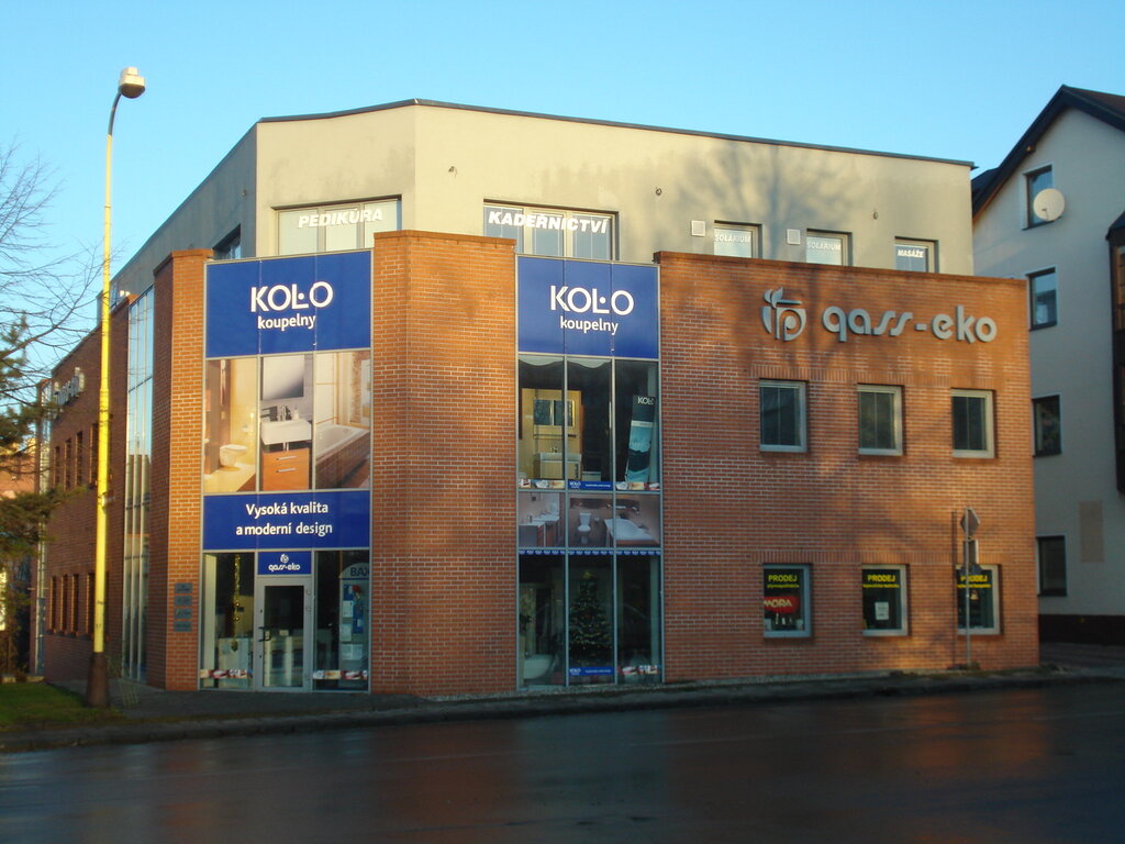 Hamam ve sauna inşaatı Gass-eko S. R. O., Hlucin, foto