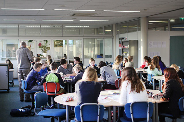 Ortaokul Vechtdal College, Hardenberg, foto
