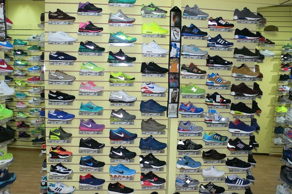 Teslimat noktası Nike Zoom Shoes, Moskova, foto