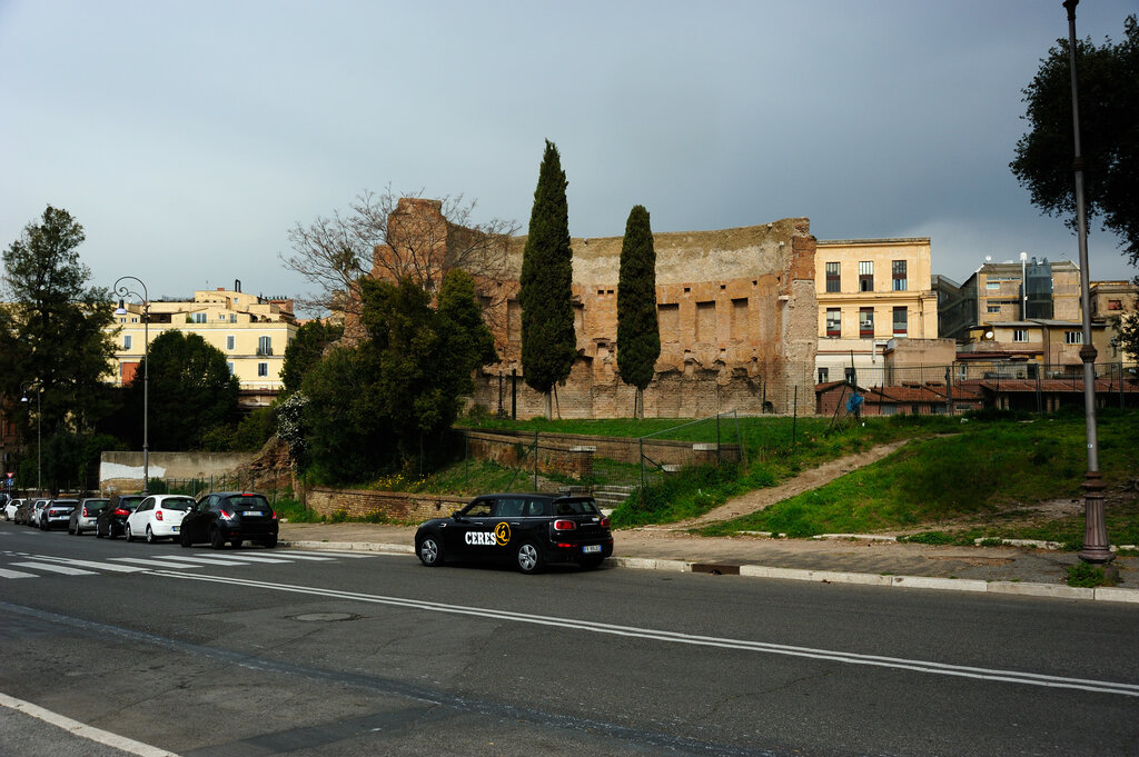 Turistik yerler Terme di Traiano, Roma, foto
