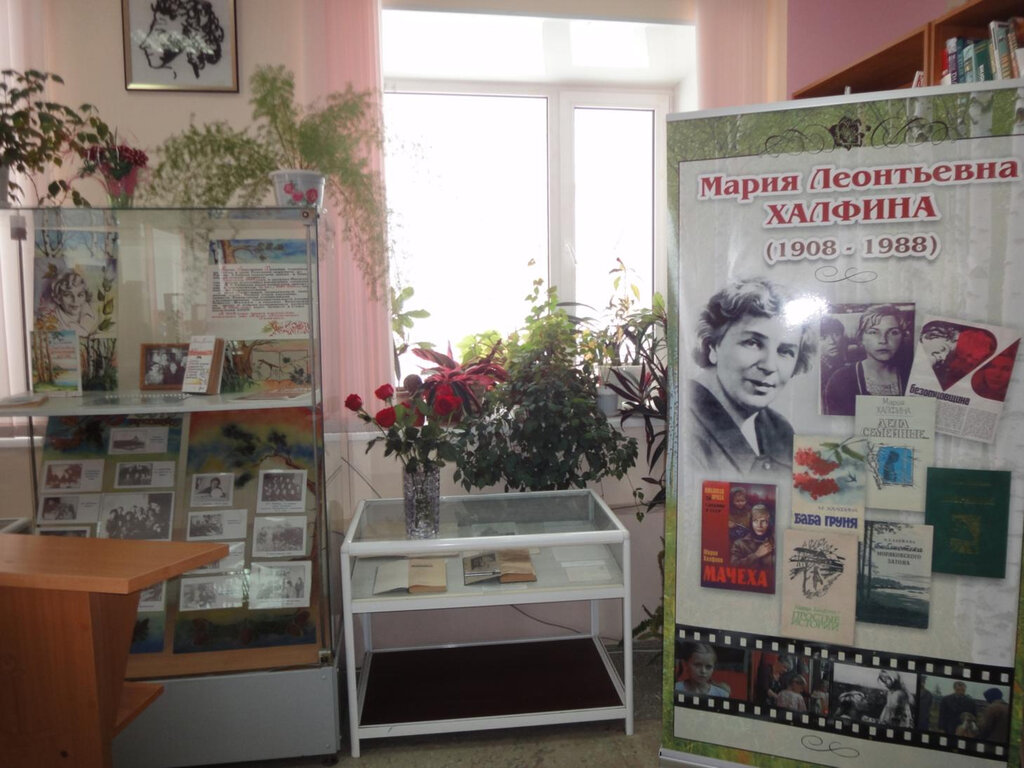 Kütüphaneler Моряковская им. М. Л. Халфиной, Tomskaya oblastı, foto