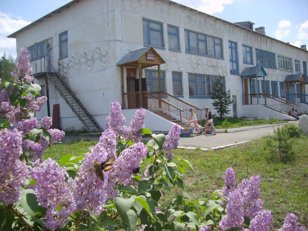 Kütüphaneler Lashmanskaya biblioteka, Riazanskaya oblastı, foto