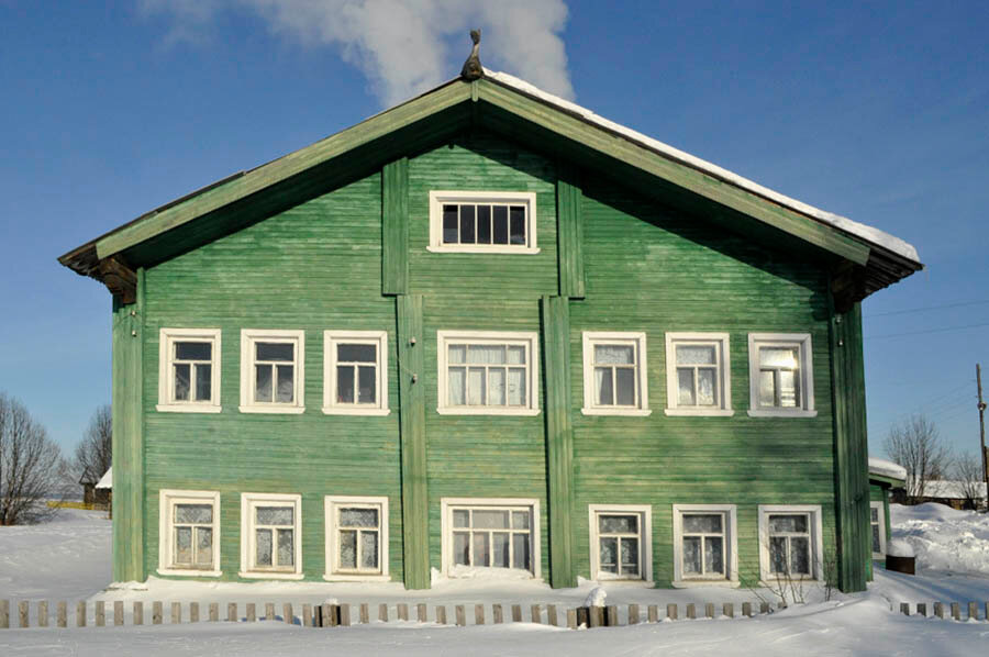 Müzeler ve sanat galerileri Историко-этнографический музей Истоки, Arhangelskaya oblastı, foto